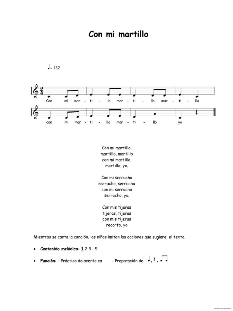 Con Mi Martillo | PDF