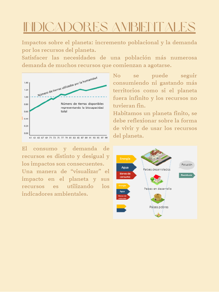 Semana 6-Indicadores ambientales | PDF