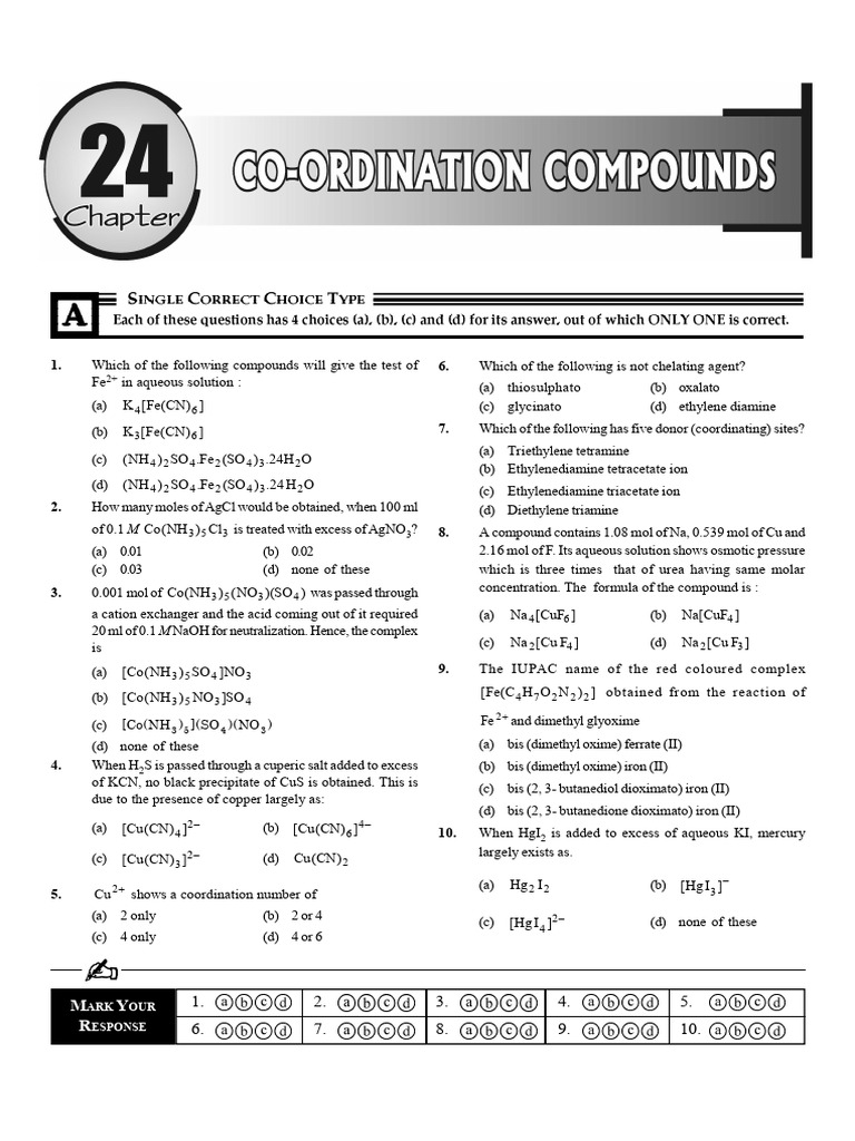 Document From Epic Queen PDF Coordination Complex Hydroxide