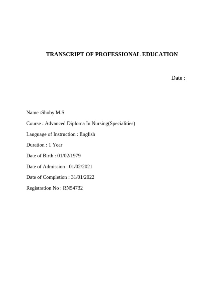 Transcript of Professional Education (2) | PDF