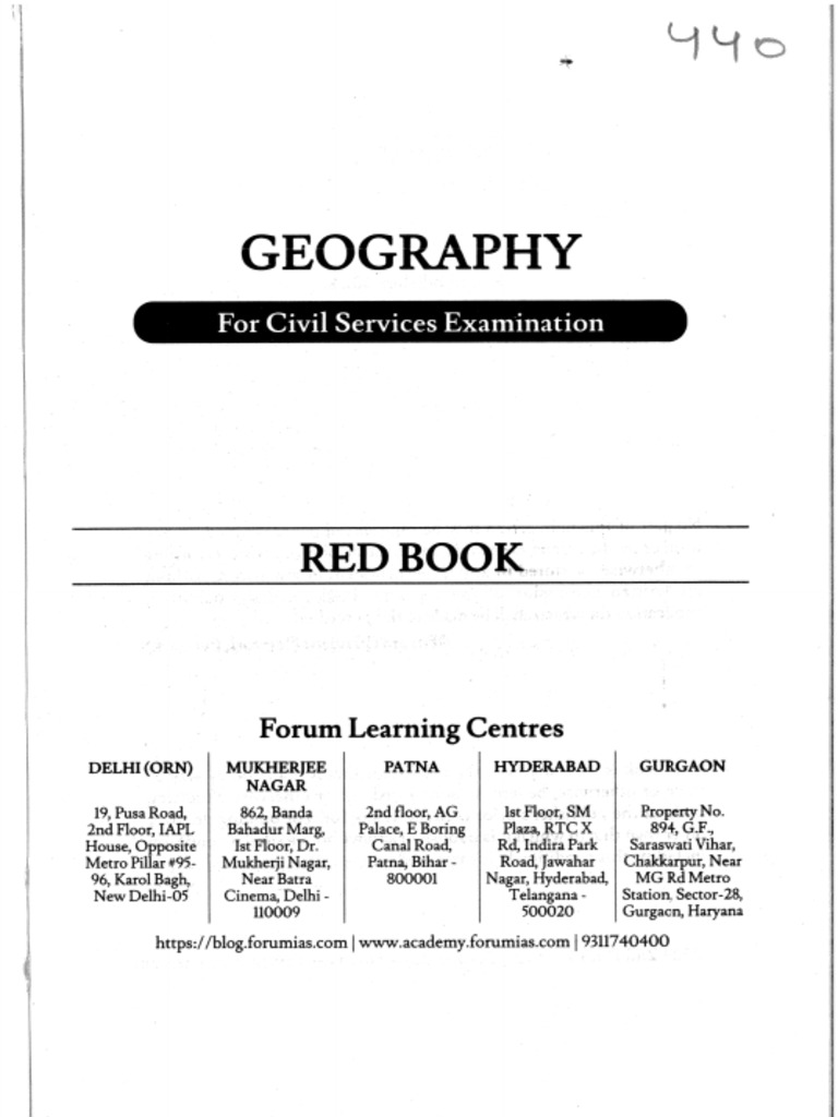 Geogra - Phy: Redbook | PDF