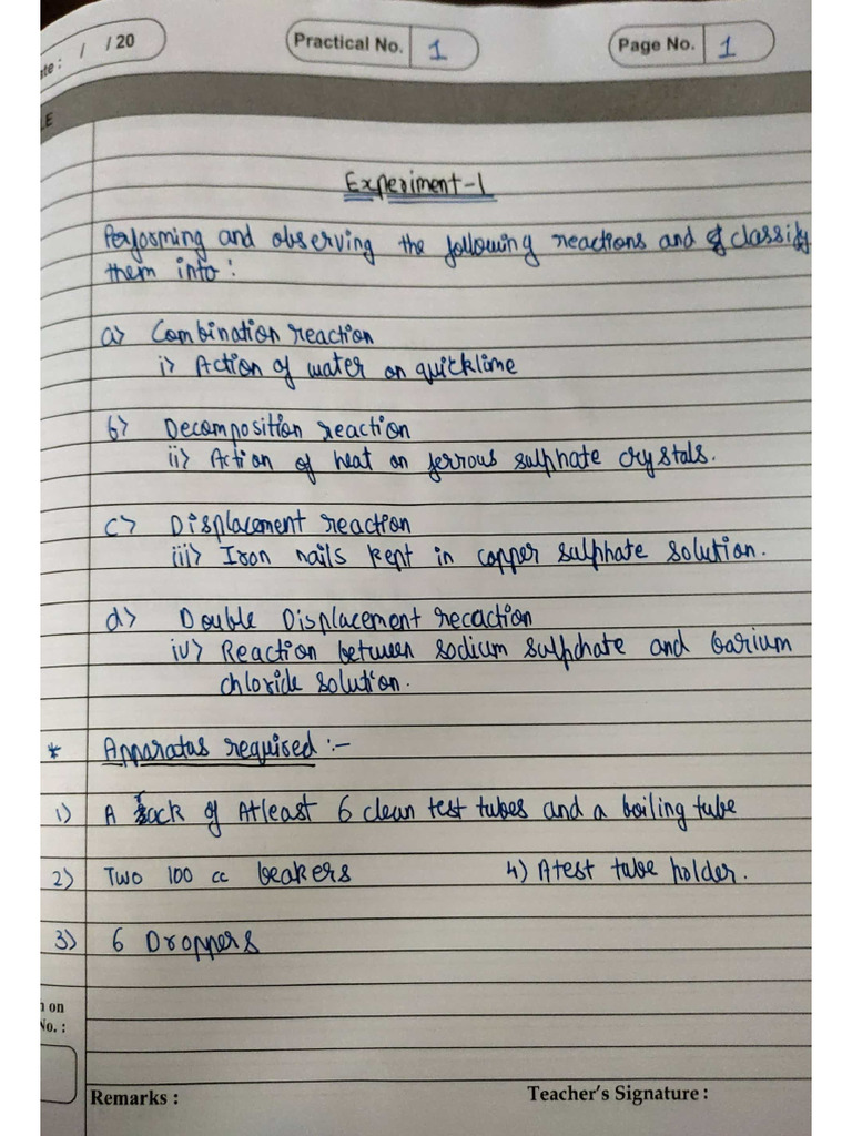 Science Experiments | PDF