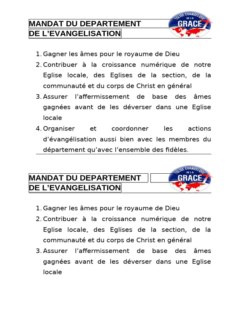 MANDAT DU Deva | PDF