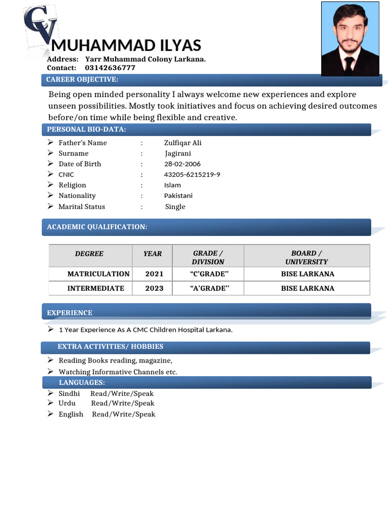 CV Junaid | PDF