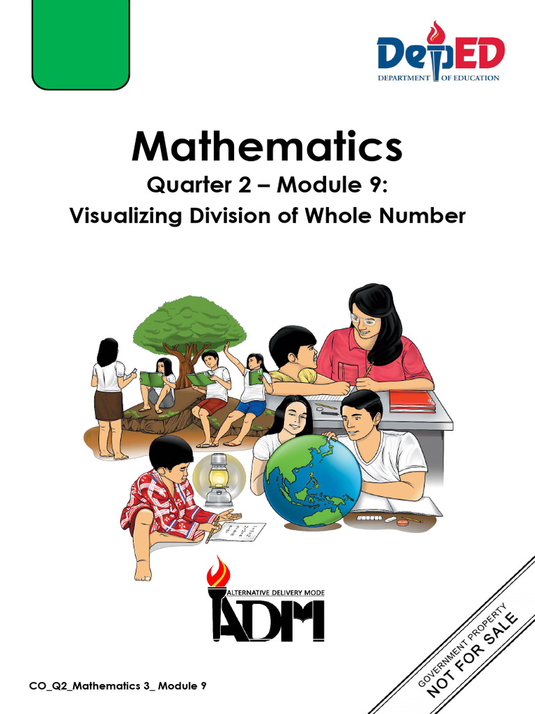 Math3 - q2 - Mod9 - Visualizing Division of Whole Number (Layout) | PDF