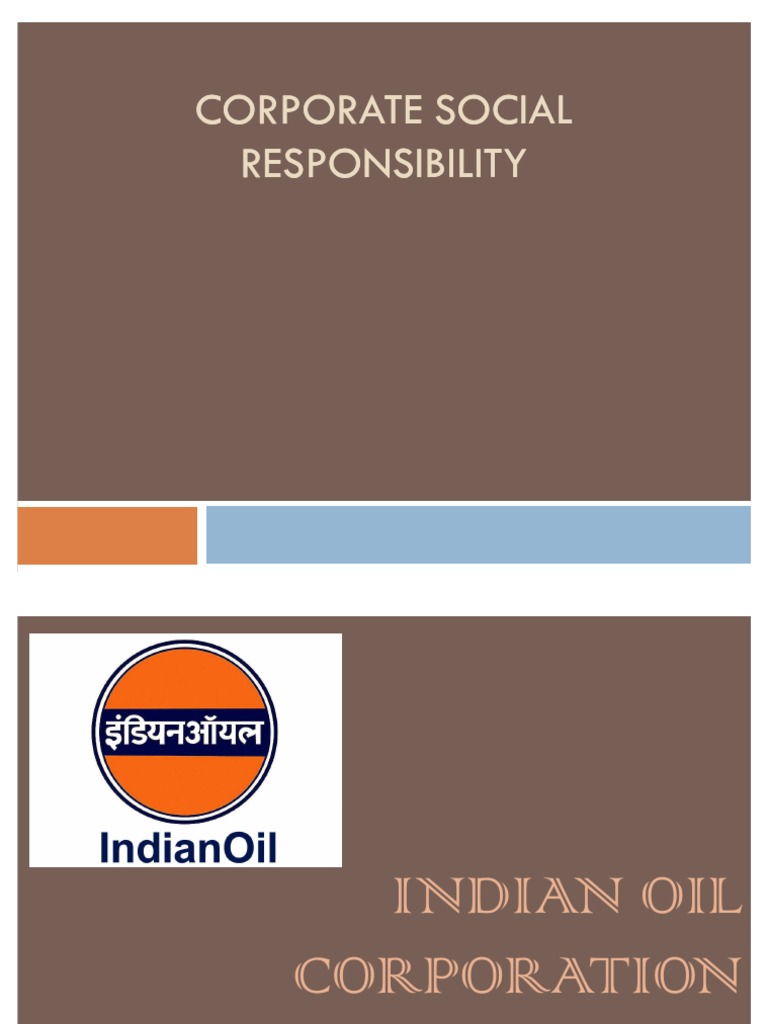 Indian Oil CSR | PDF