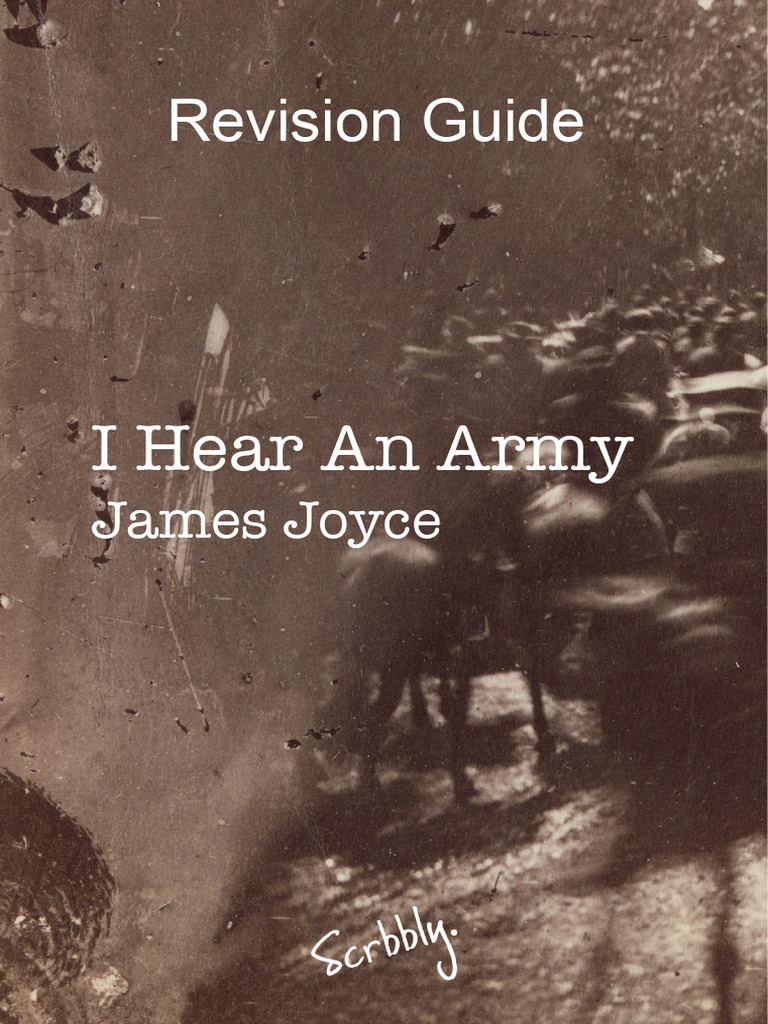 Joyce I Hear An Army | PDF
