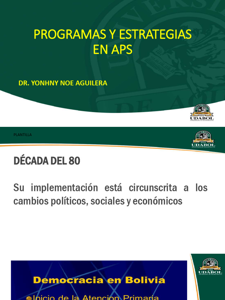 Tema 8 Programas y Estra. en Aps | PDF