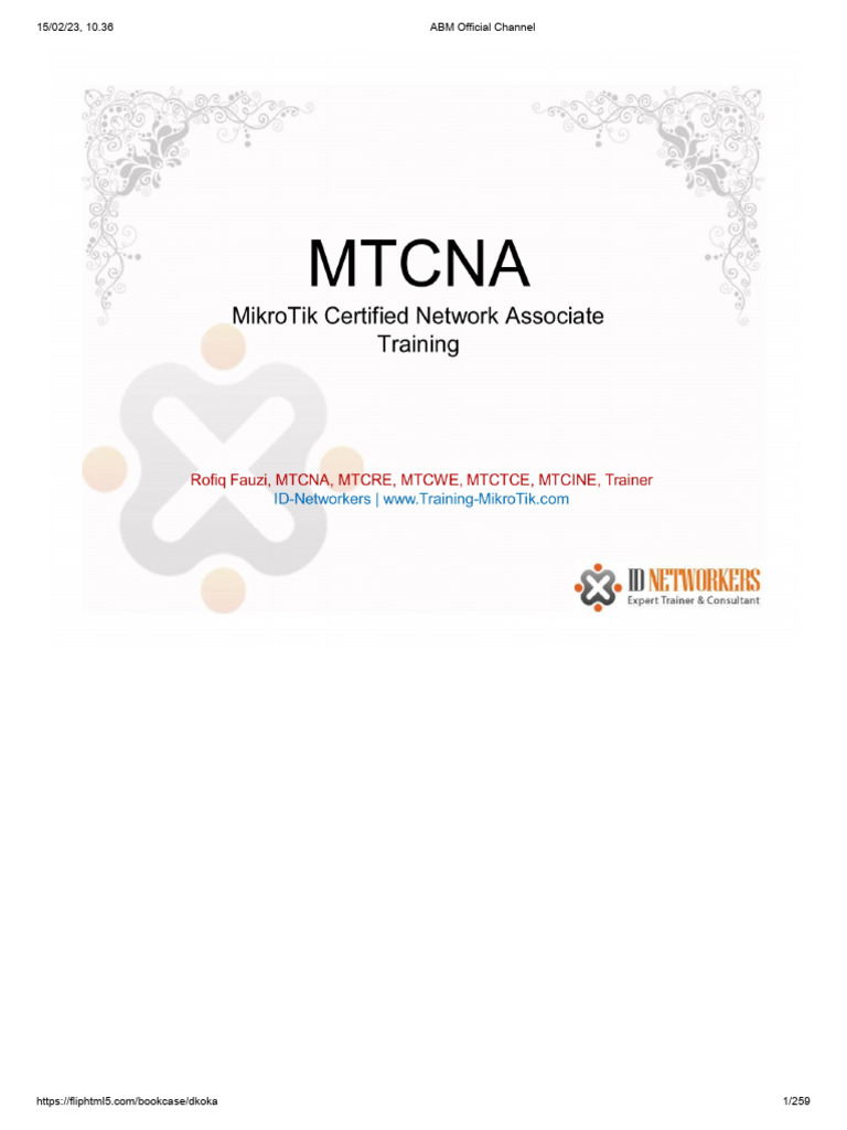 Modul Mtcna | PDF
