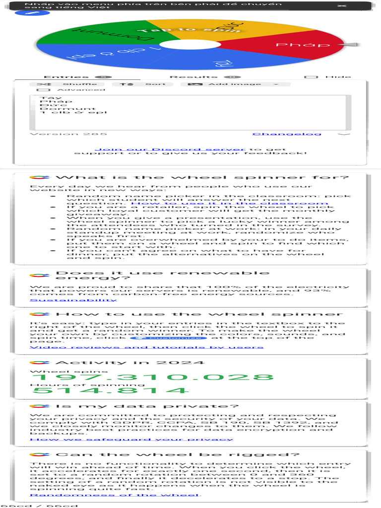 Wheel of Names Random Name Picker | PDF