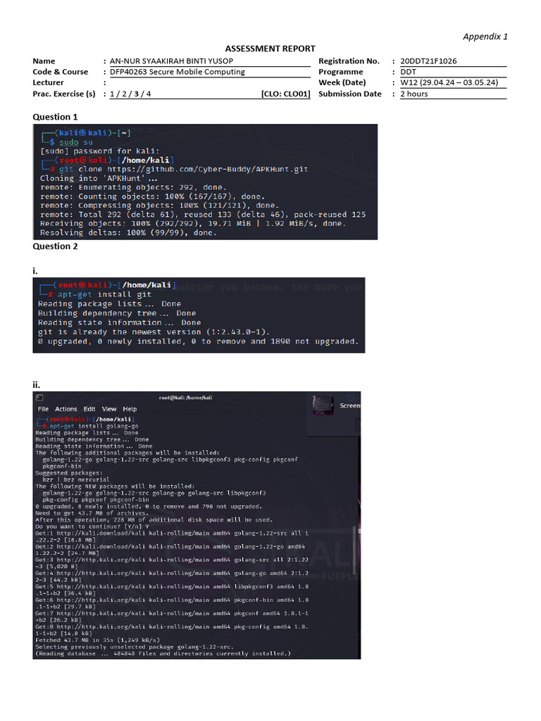 Practical Exercise 3 | PDF