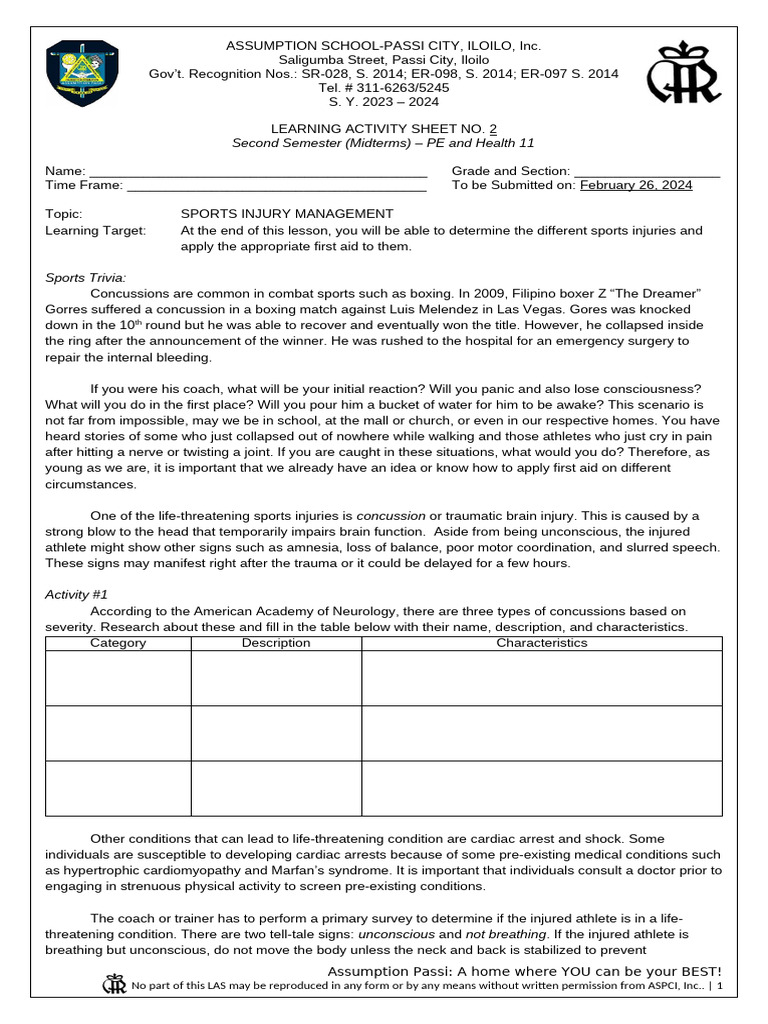 q3 Pe Health Las 2 2 | PDF