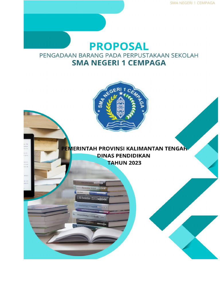 Proposal Pengadaan Barang SMA | PDF