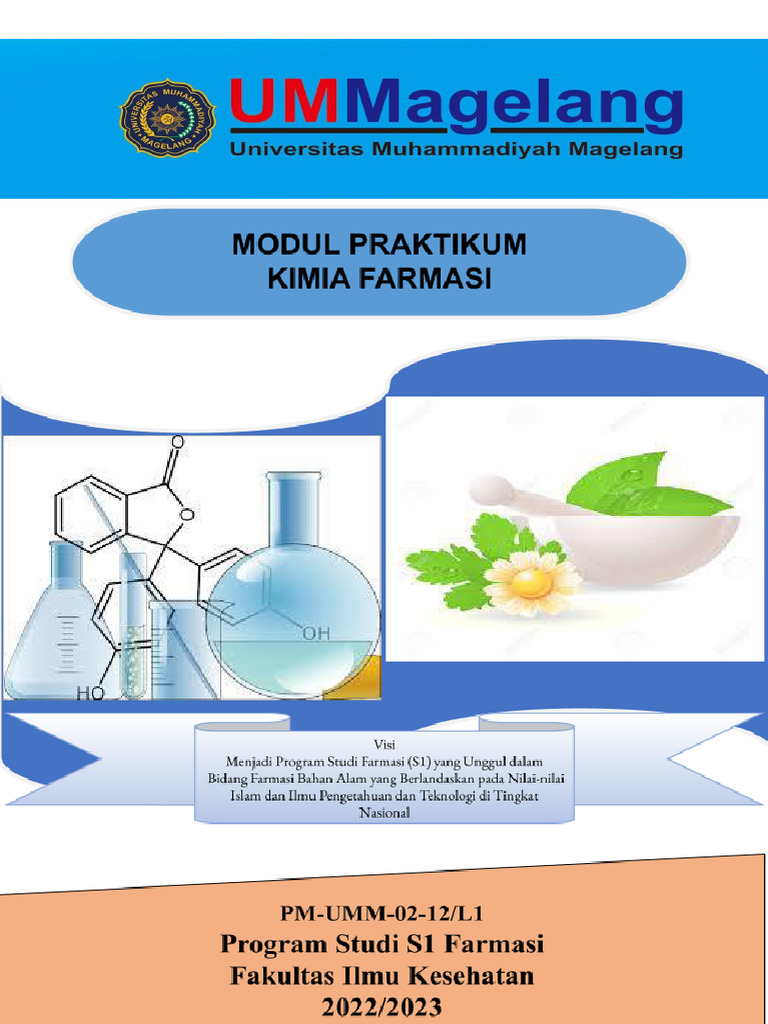 Modul Praktikum Kimia Farmasi 2023-2024 | PDF