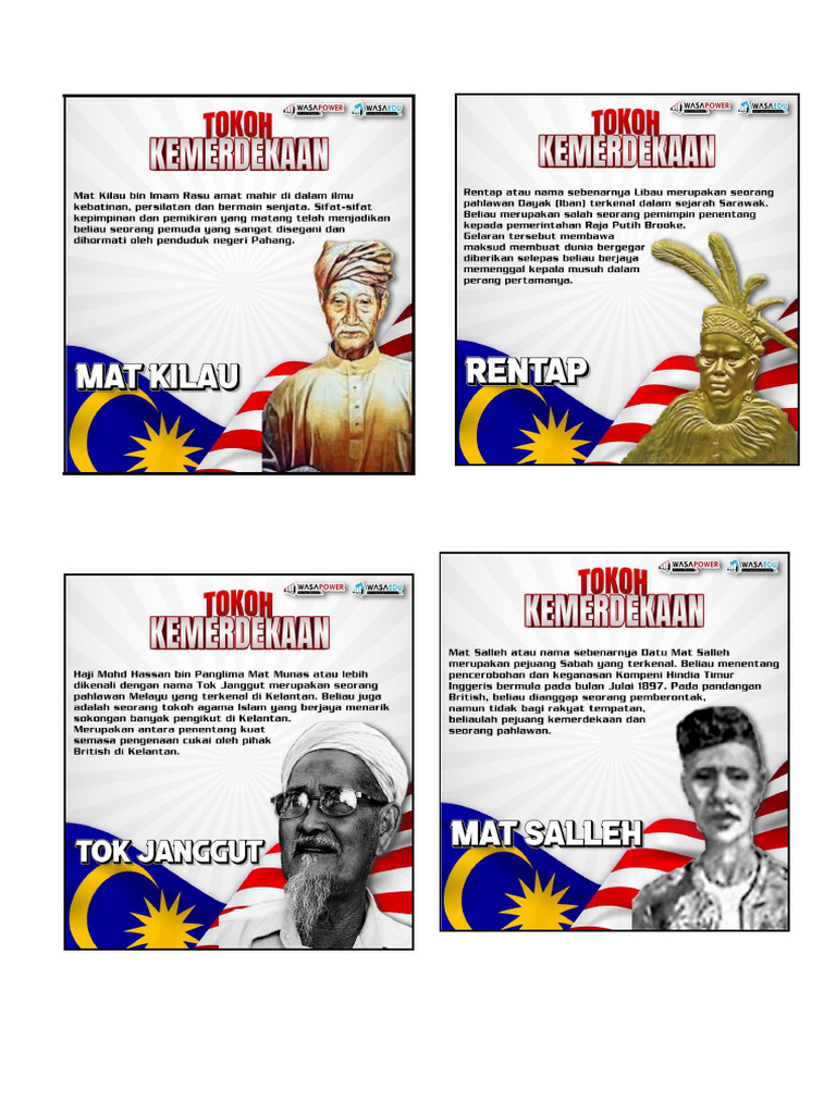 Tokoh Kemerdekaan | PDF
