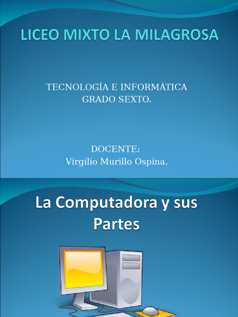 El Computador y Sus Partes | PDF