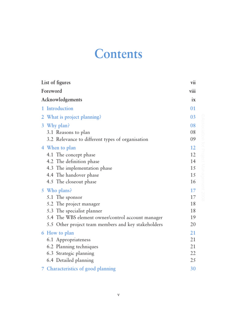 Project Planning | PDF