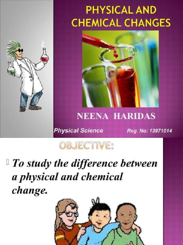 Physical and Chemical Changes | PDF