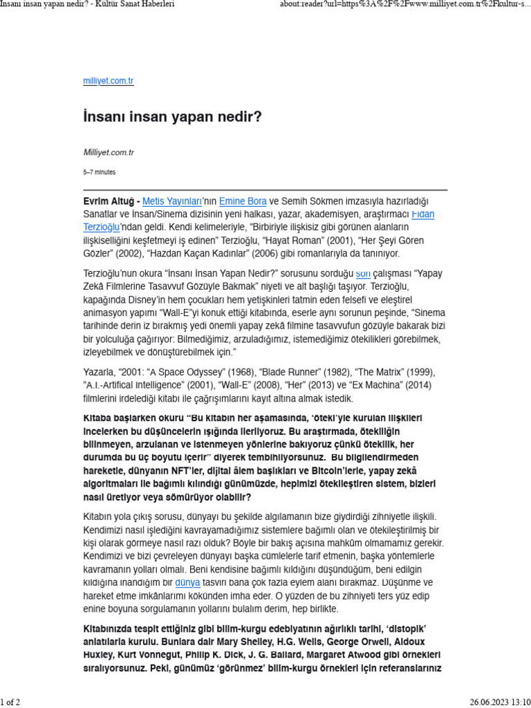 Insani_insan_yapan_nedir | PDF