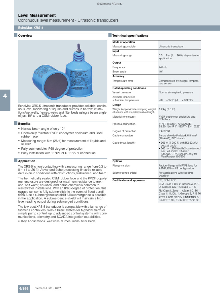 Sitransl echomaxXRS5 Fi01 en | PDF