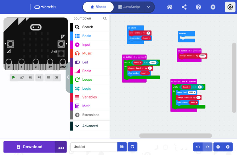 Microsoft MakeCode for microbit 7 | PDF