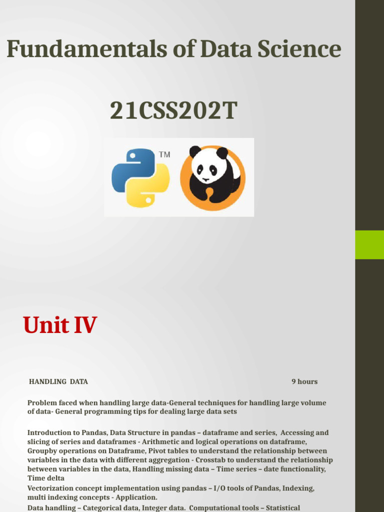 FDS - Unit 4 | PDF