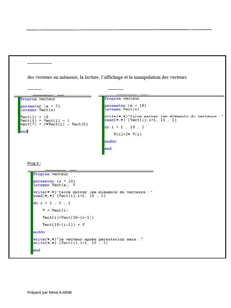Fiche TP 8 Exo 1 3 5 6 2 | PDF