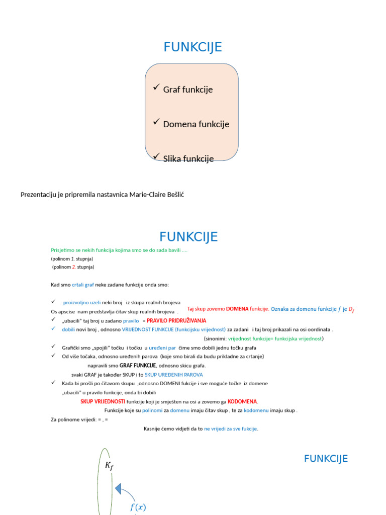 1 Funkcije | PDF