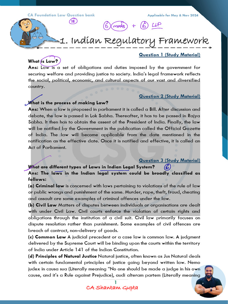 Indian Regulatory Framework | PDF