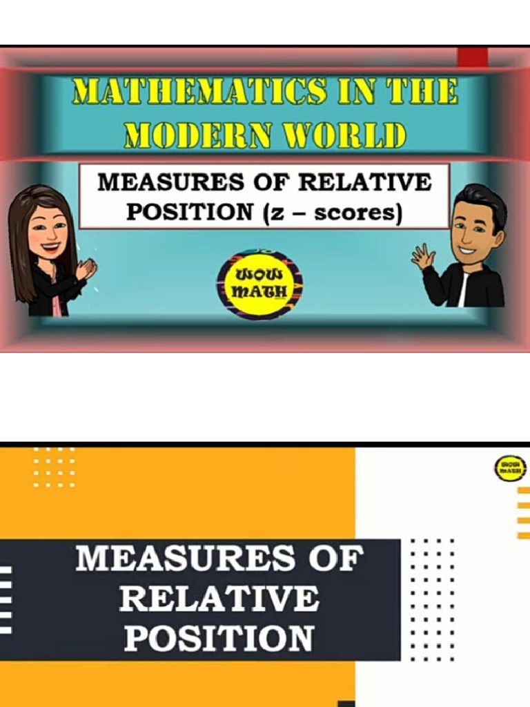 Measures of Relative Position Group 4 Charlotte | PDF
