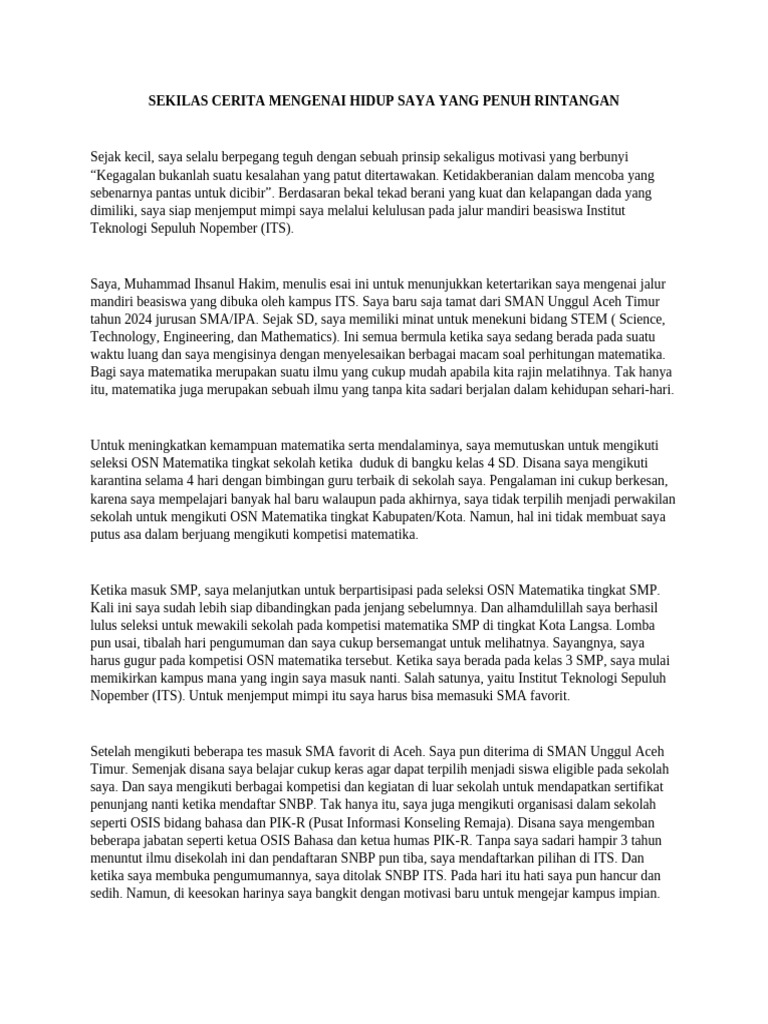 Essai ITS Model 2 | PDF