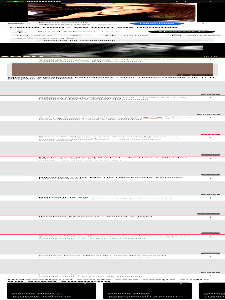 Celine Dion - We Don't Say Goodbye - YouTube | PDF