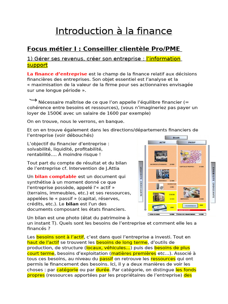 Introduction Finance | PDF