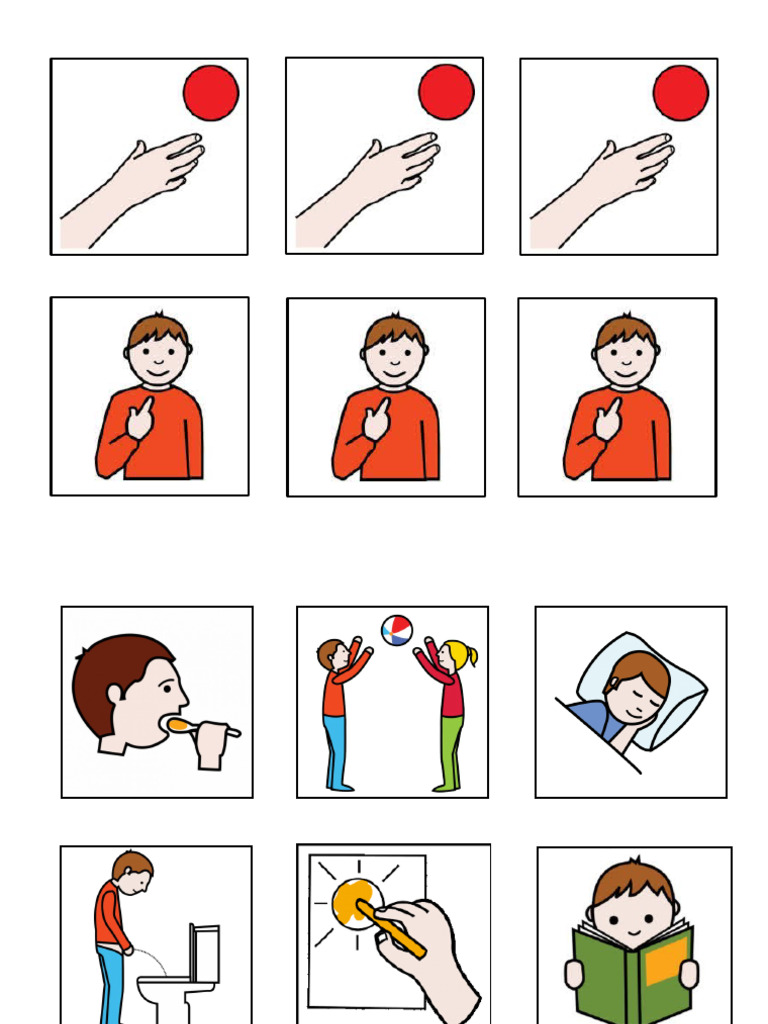 pictograma yo quiero | PDF