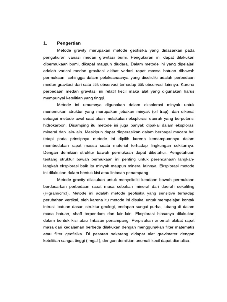 Tugas Geofis All | PDF