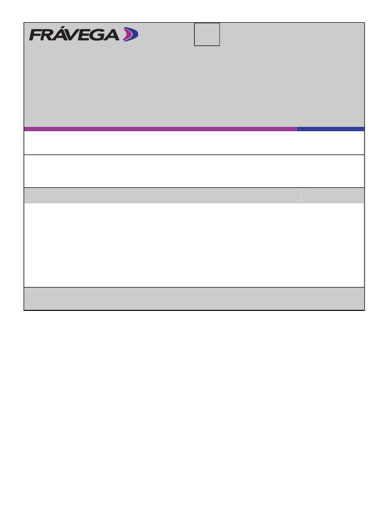 Hoja 1: Documento No Válido Como Factura | PDF