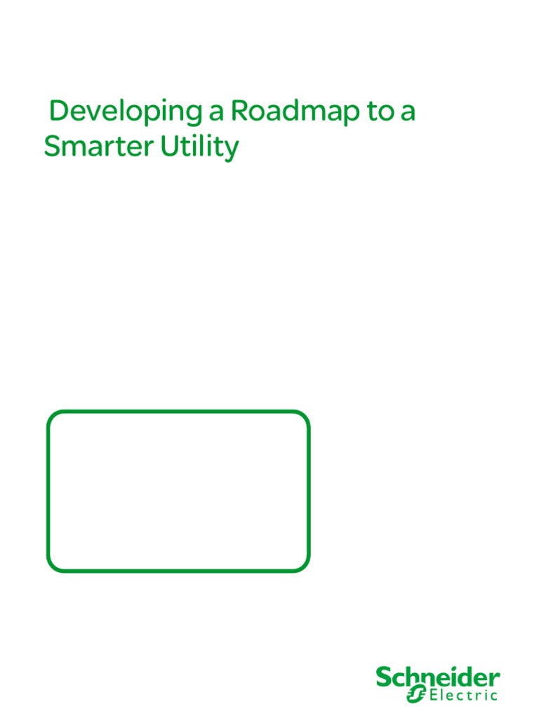 Developing A Roadmap To A Smarter Utility | PDF