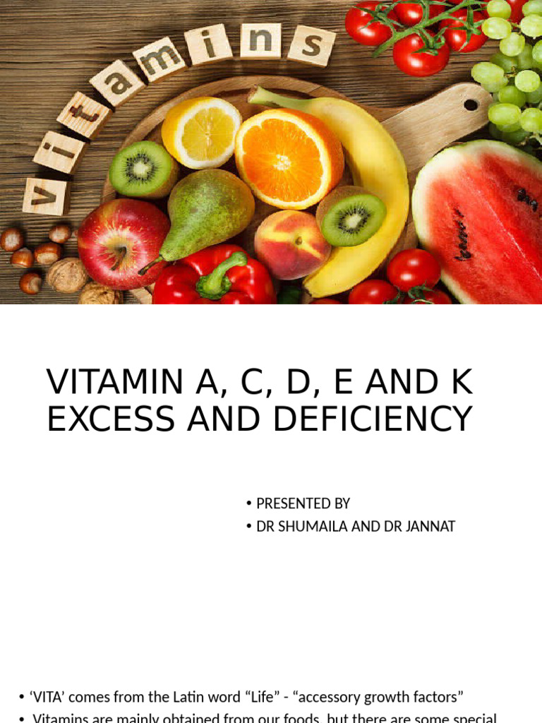 Vitamin | PDF