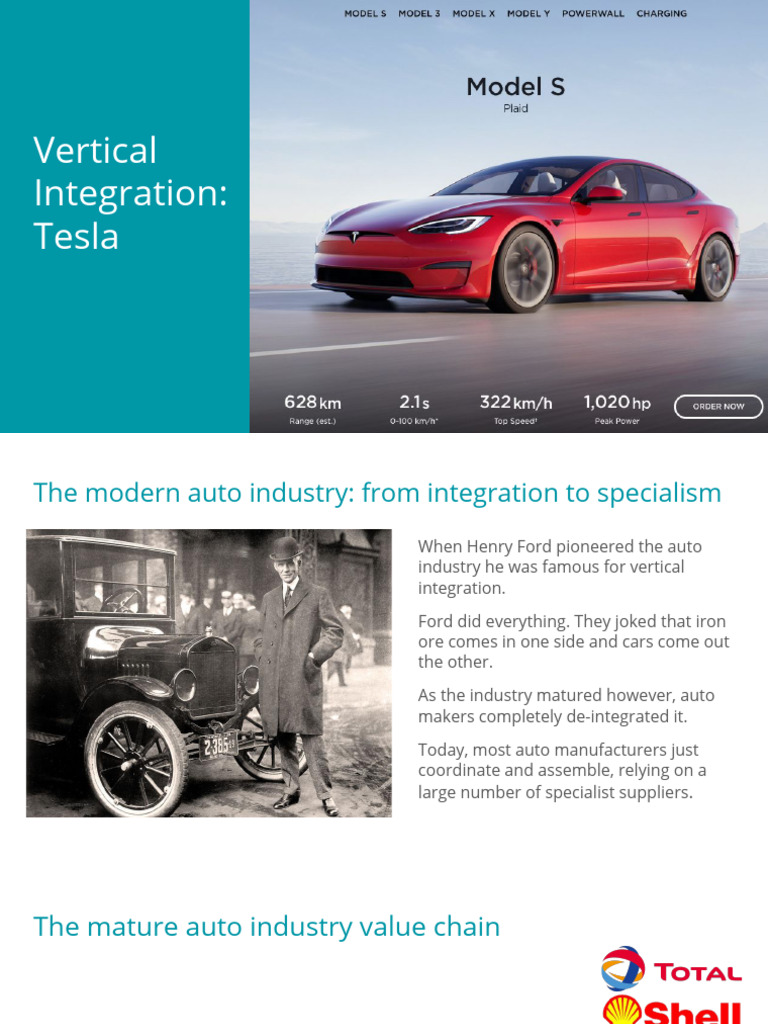 VerticalIntegration Tesla | PDF