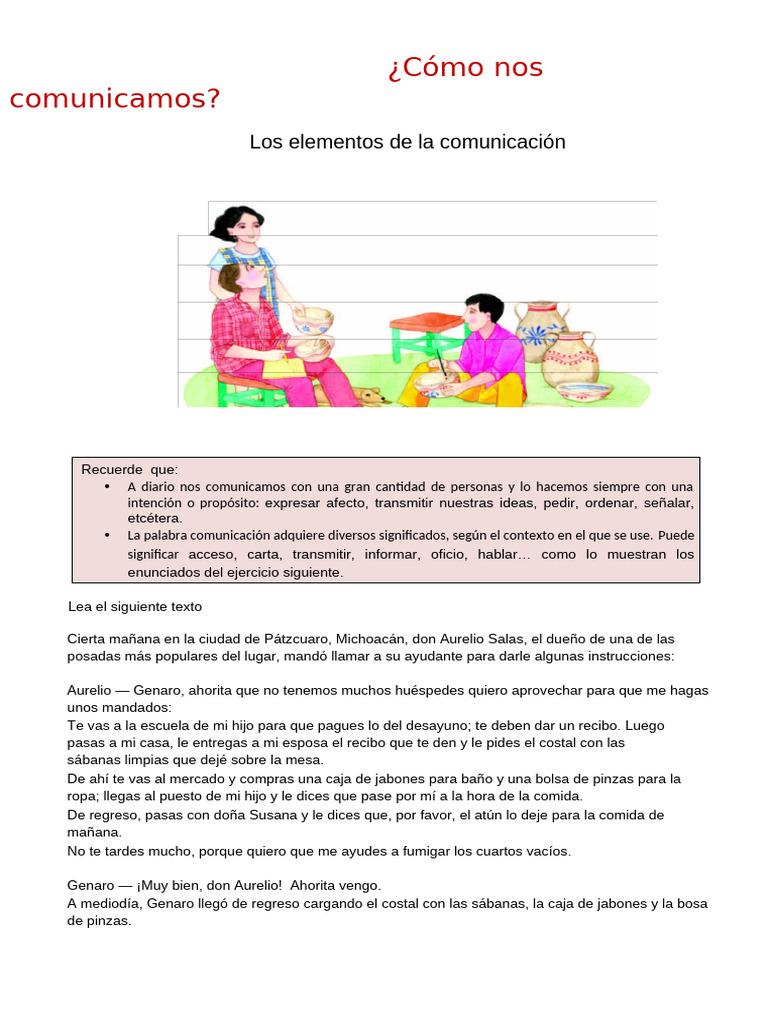 Cómo Nos Comunicamos | PDF
