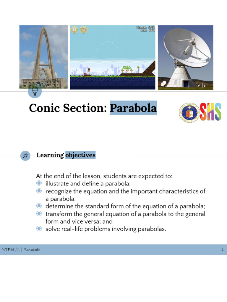 3 Parabola | PDF
