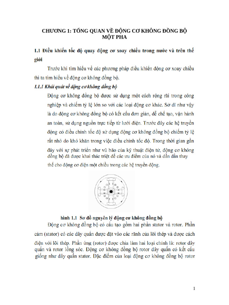 (123doc) Thiet Ke Bo Bien Tan Cho Dong Co Khong Dong Bo 1 Pha | PDF