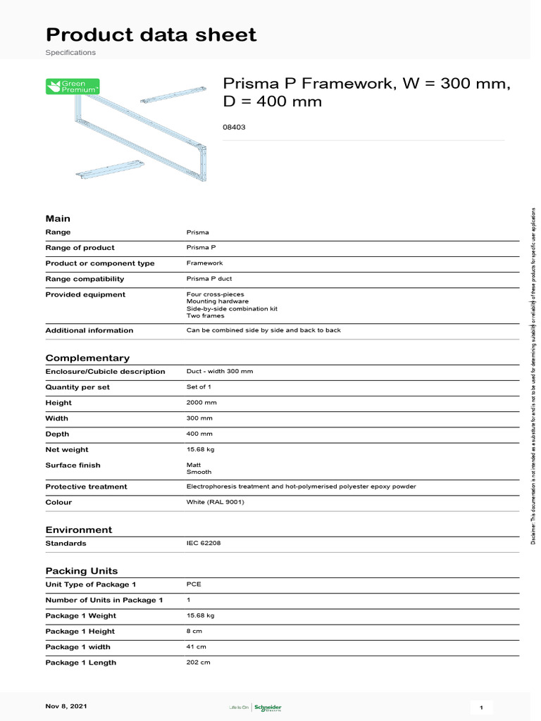 Prisma P - 08403 | PDF