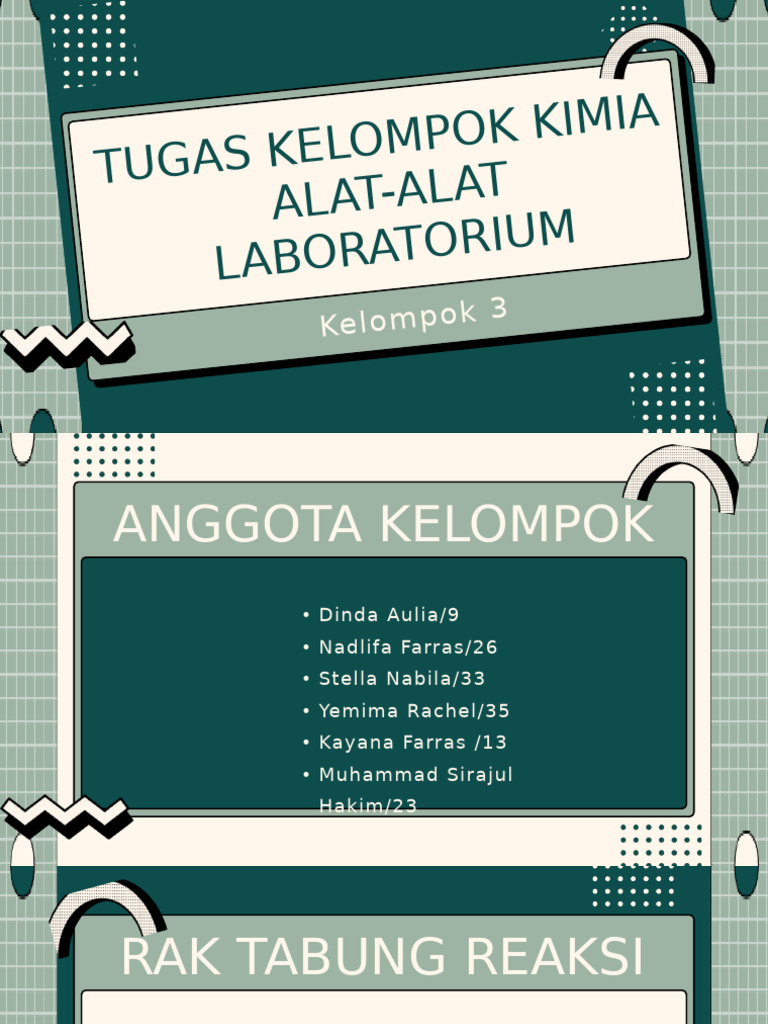 Alat Alat Laboratorium Kelompok 3 | PDF