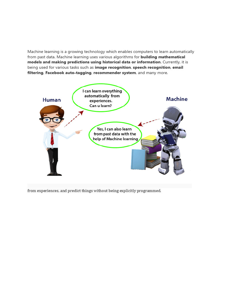 Introduction To Machine Learning | PDF