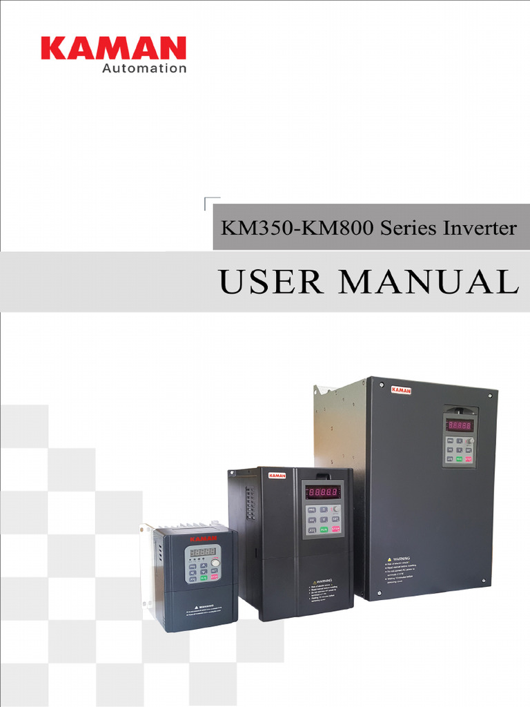 KM 350-800 user manual | PDF