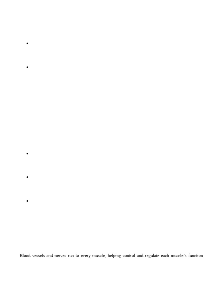 Module 5 - Muscular and Skeletal System | PDF | Muscle Contraction | Muscle