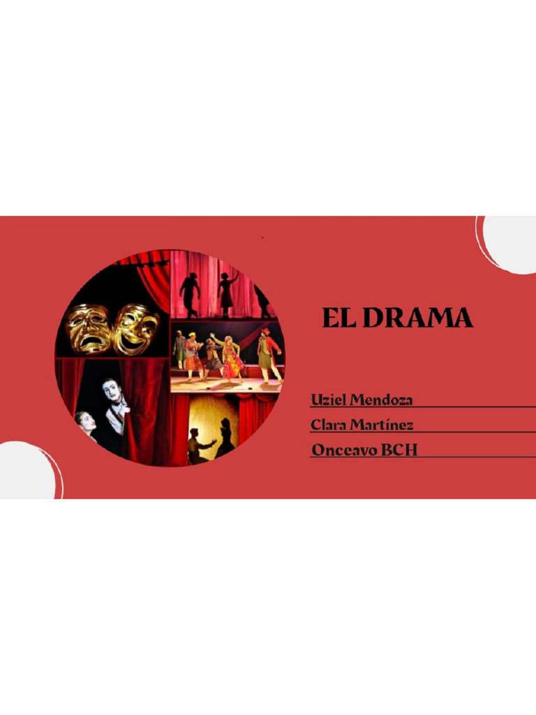 Diapositivas Sobre El Drama | PDF