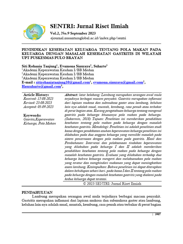 46.+jurnal Nia (+sentri+juli+5) | PDF