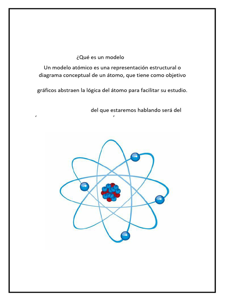 MODELO ATOMICo | PDF